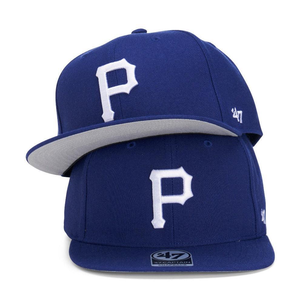Pittsburgh Pirates 47 Brand No Shot '47 Captain - Royal – Triple Play Caps